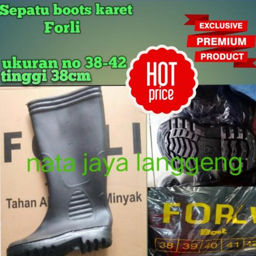 Jual sepatu proyek boots karet forli - 41 - Kota Tangerang - Toko ...