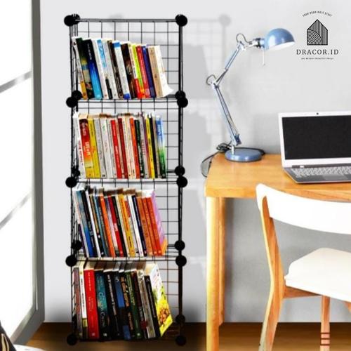 Jual RAK BUKU PORTABLE MINIMALIS | RAK BESI PORTABLE | RAK BONGKAR ...
