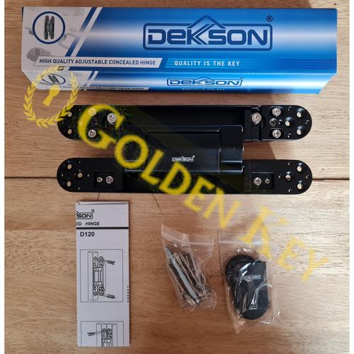 Jual Engsel Pintu Tanam Dekson Dekkson D 40 Concealed Hinge D40 Black ...