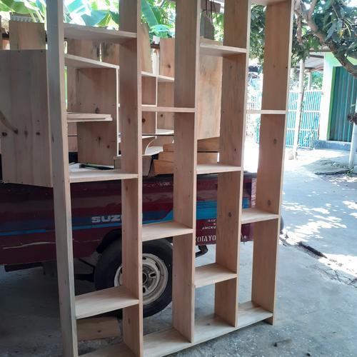 Jual rak sekat warna putih lebar 30cm - Kab. Bantul - karya asta craft ...