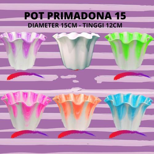 Jual Pot primadona ukuran 15 cantik dan unik tebal dan tahan lama - Kab ...