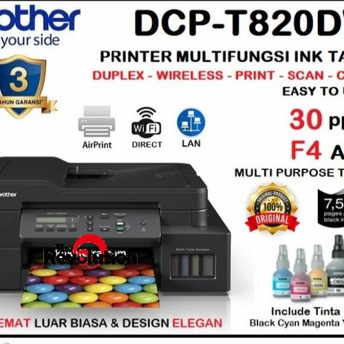Jual BROTHER DCP-T820DW Printer Brother T820 WiFi Duplex ADF DCP T820DW ...