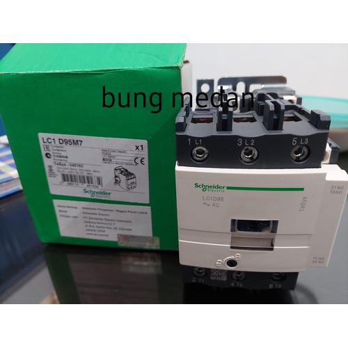 Jual CONTACTOR LC1D95 LC1D95M7 220V SCHNEIDER KONTAKTOR 95A LC1 D95 ORI ...