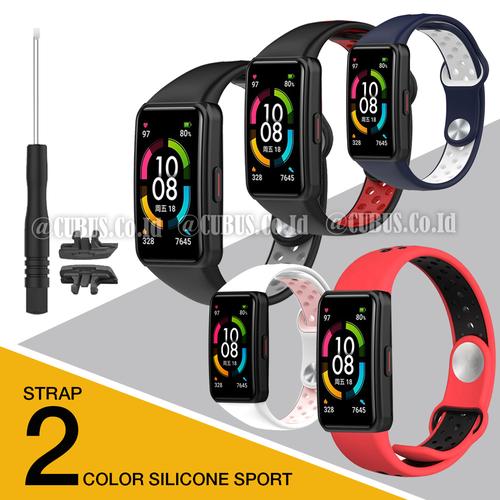 Jual Silicone Strap/Tali Jam Tangan/Rubber 2 Color for Huawei/Honor ...