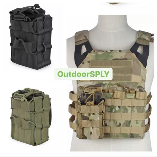 Jual Molle M9 Magazine Pouch Dual Stack Tactical Storage Bag Sarung M9 ...
