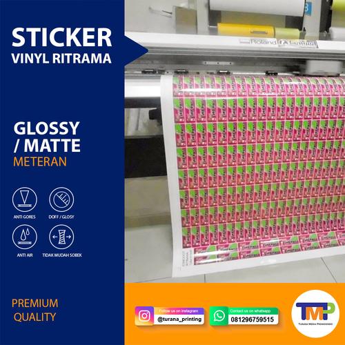 Jual Cetak Sticker Vinyl Ritrama Meteran Laminasi Waterproof - Ritrama ...
