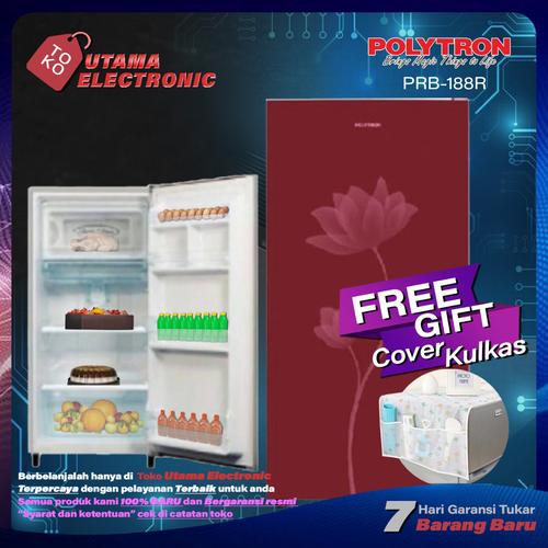 Jual Kulkas POLYTRON 1 pintu 180 LITER PRB-188R GARANSI RESMI - Kota ...