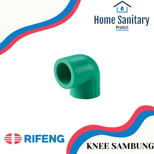 Jual Knee Sambung PPR Riifo 1/2 Inch / Knee PP-R L20 x 20 / Fitting PPR ...