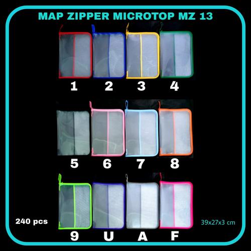 Jual MAP ZIPPER JARING SLETING JARING FOLIO TENTENG SAMPING DOCUMENT ...
