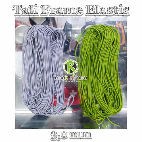Jual Tali Frame Elastis 3,0 mm Permeter. untuk tenda dome, jaket, tali ...