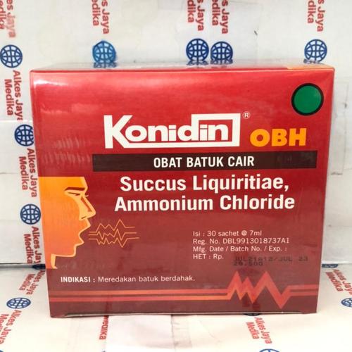 Jual Konidin OBH Box Isi 30 Sachet @7ml - Obat Batuk Cair - Kota ...