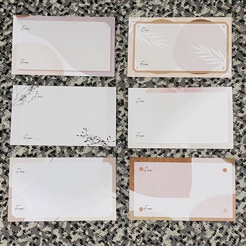 Jual Kartu Ucapan Kosong Blank Card / Greeting Card Ucapan Hang Tag - 9 ...