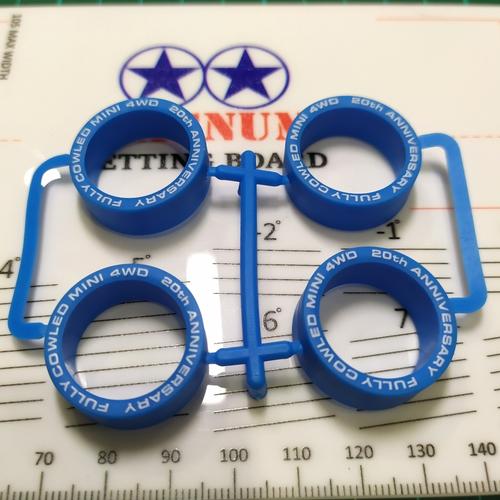 Jual Rep tamiya ban medium super hard lettering ( Biru ) - Kota ...