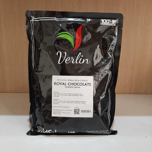 Jual VERLIN Bubuk Minuman rasa ROYAL CHOCOLATE / Verlin Bubble Drink ...