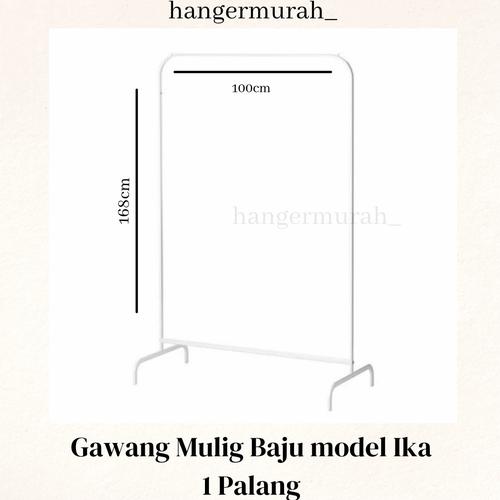 Jual Rak Gawang Baju / Gawang untuk Display Pakaian - Hitam - Kota ...