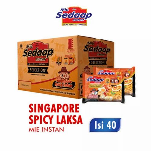 Jual Mie sedap Laksa singapore 75 gr isi 40 bks - sedap laksa - Jakarta ...