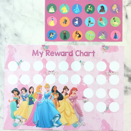 Jual reward chart anak - disney princess - Jakarta Selatan - eden and ...