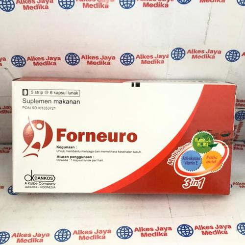 Jual Forneuro Box Isi 30 Tablet - Multivitamin - Kota Tangerang - alkes ...