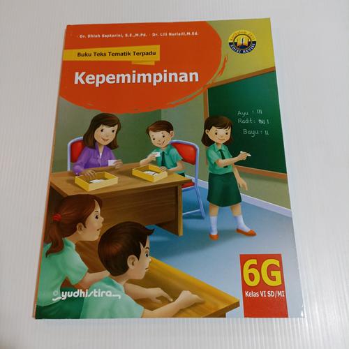 Jual Buku Tematik Terpadu Kelas 6G Kepemimpinan SD/MI Yudhistira - Kota Bandung - Ahmad_Barokah ...