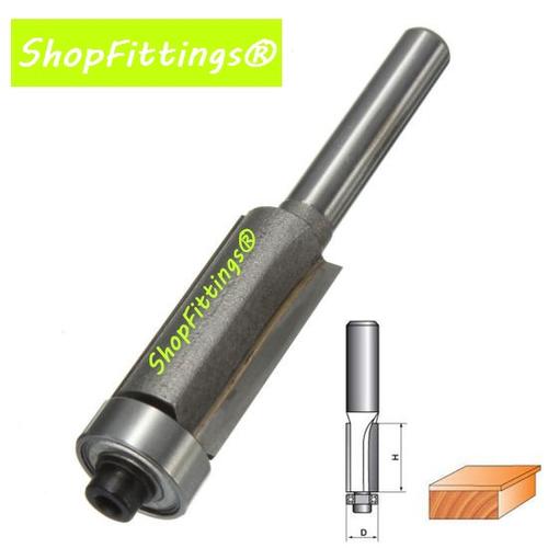 Jual Mata Router Profil Potong HPL 8mm X ¼" Flush Trim Bearing benz ...