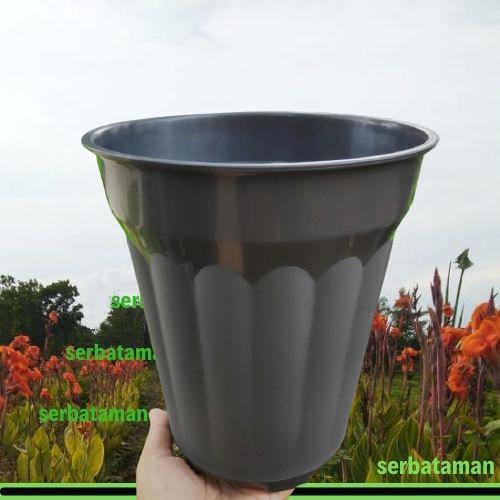 Jual Pot Bunga CEO P 20 t Tirus Abu Tua Dark Grey/Mode Tinggi / Pot ...
