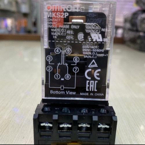 Jual Relay MKS2P 220V + Soket ORIGINAL OMRON - Jakarta Pusat - DUNIA LISTRIK SEJAHTERA | Tokopedia