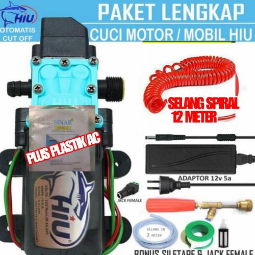Jual pompa hiu dc paket cuci ac lengkap selang dan plastik ac - Jakarta ...