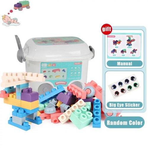 Jual New Lego Soft Block / Silicone Soft Building Lego 50Pcs - Kemasan ...