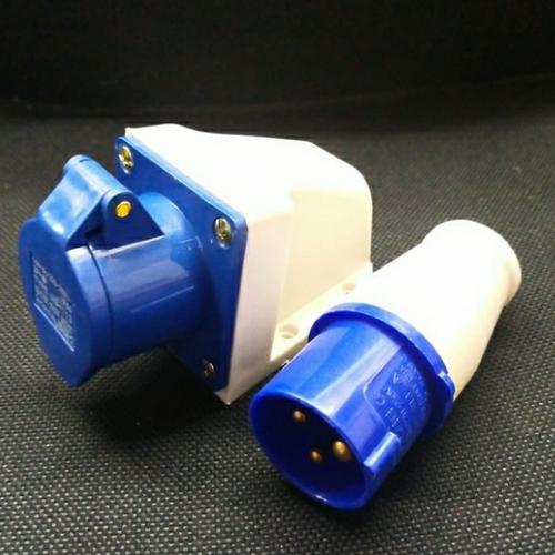 Jual plug socket industri surface Mounting 3 pin 16a - 3pin 63amper ...