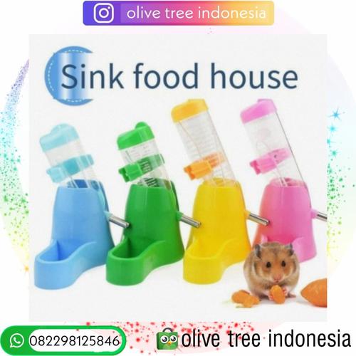 Jual Tempat Minum Hamster 3in1 / Tempat Makan Minum Hamster - Makanan ...