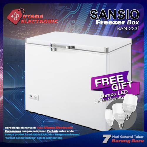 Jual Chest Freezer SANSIO JAPAN SAN-233F garansi resmi - Kota Tangerang ...