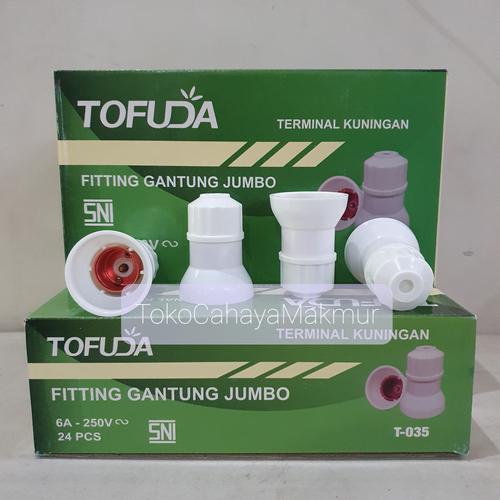 Jual Fiting/Rumah Lampu/Fitting Gantung Jumbo E27 Tofuda Terminal ...