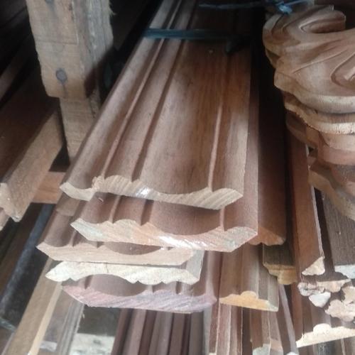 Jual list lis kayu plafon atap tembok wall moulding wainscoating 9cm ...