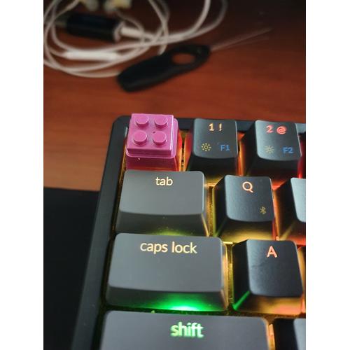 Jual Keycaps mechanical keyboard artisan White and Yellow Bricks ...