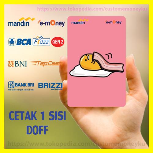 Jual KARTU EMONEY MANDIRI BCA GEN 2 BNI BRI ANIME GUDETAMA WITH BLANKET ...