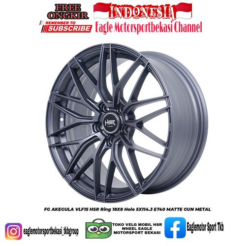 Jual Pelek Racing Expander Innova HRV Ring 18 | HSR Wheel Akegula ...