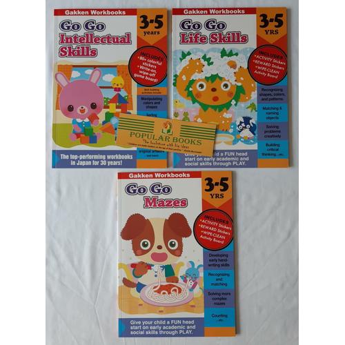 Jual Gakken Workbooks - Go go Series ( 3-5 Years ) - Mazes - Jakarta ...