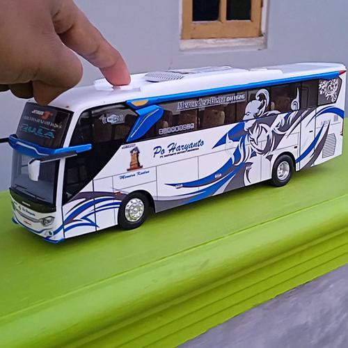 Jual Miniatur Bus Indonesia JETBUS3SHD ( CUSTOM LIVERY SELENDANG RESIN ...