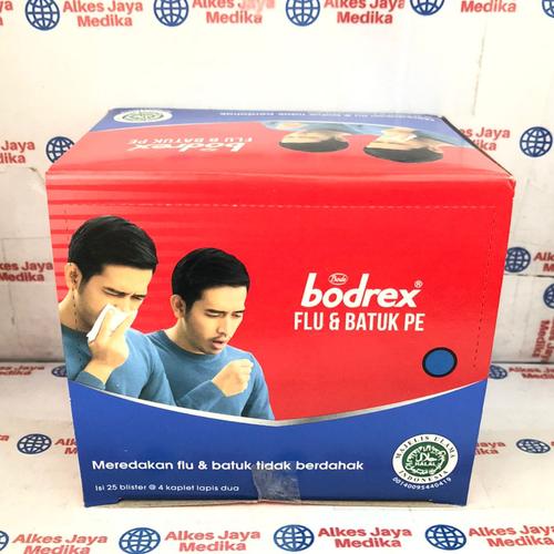 Jual Bodrex Flu & Batuk PE Box Isi 25 Strip @4 Tablet - Obat Batuk ...