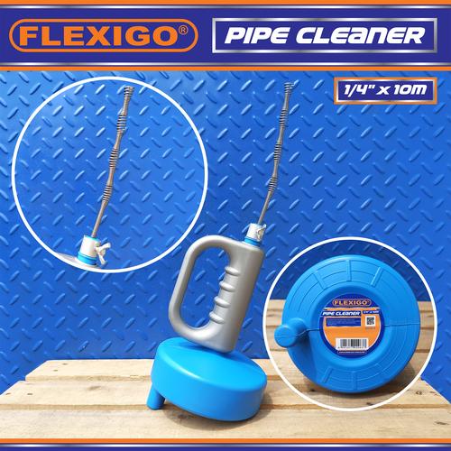 Jual Pipe Cleaner 10 Meter x 1/4" Pembersih Pipa Mampet Flexigo flex Sling - Jakarta Timur ...
