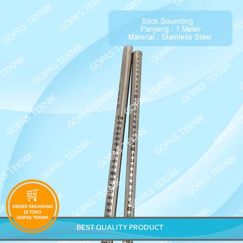 Jual Stick Sounding Stainless Steel 1 Meter, Deep Stick 1 Meter - Kota ...