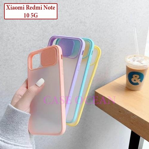 Jual Xiaomi Redmi Note 10 5G Softcase Casing Cover Camera Slide ...