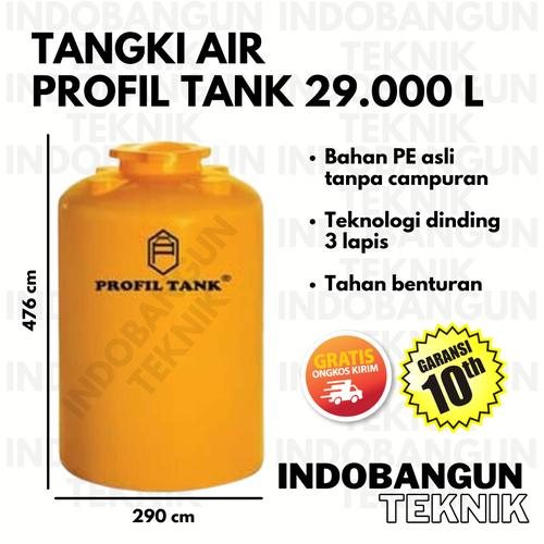 Jual Tandon Toren Tangki Air Profil Tank TDA 30000 29000 Liter Garansi ...