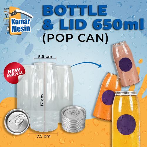 Promo PET Pop Can Bottle Kaleng PET Kaleng Plastik PET Can Botol Pop ...