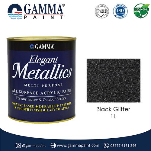 Jual Elegant Metallics - BLACK GLITTER - 1L Cat Duco Metalik NC Besi ...