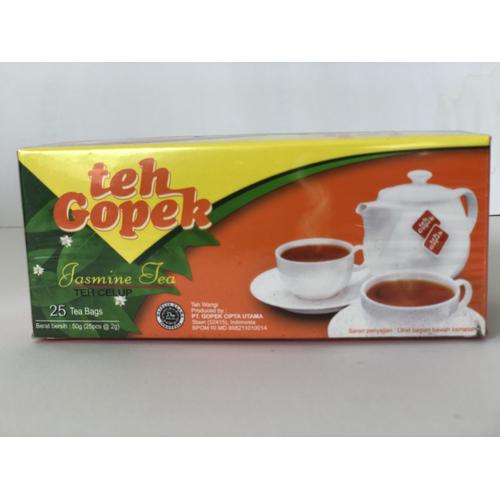 Jual TEH GOPEK JASMIN TEA, TEH CELUP ISI 25 KANTONG - Kota Tegal ...