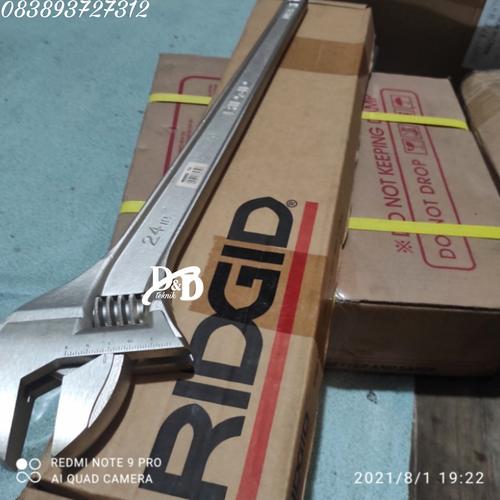 Jual KUNCI INGGRIS 24 inch RIDGID ADJUSTABLE WRENCH Original USA(DND ...
