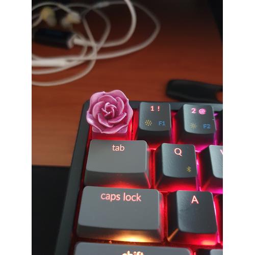 Jual Keycaps mechanical keyboard artisan Pink Rose - Kab. Tangerang ...