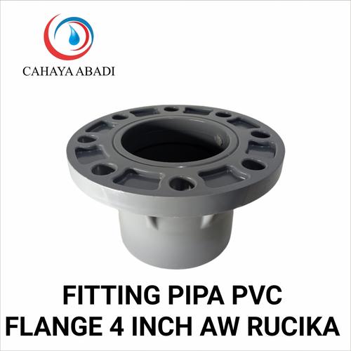 Jual FLANGE RUCIKA 4 INCH - PVC - FLANGE - FITTING PIPA PVC RUCIKA ...