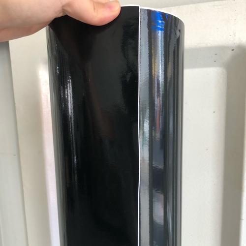 Jual Stiker hitam glossy / stiker hitam doff bid 120 - Kota Medan ...